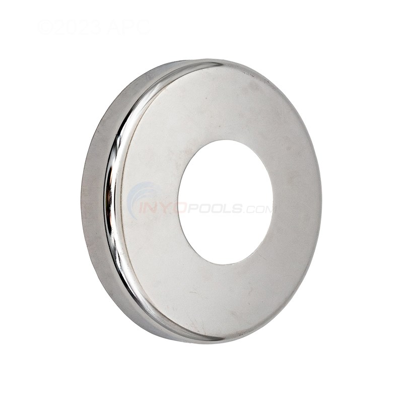 S.R. Smith Escutcheon- 1.90 Rd. (ea) Silver Gray - EP100FSG - INYOPools.com