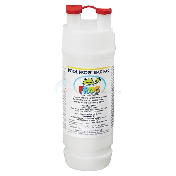 Frog Bac Pac Chlorine for Pool, Single, 2.2 LB - 01-03-5880 - INYOPools.com