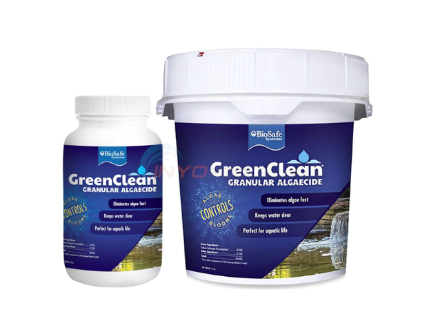 Green Clean - Algae Kill Kit for up to 30K Gallons - GREENCLEAN15K ...