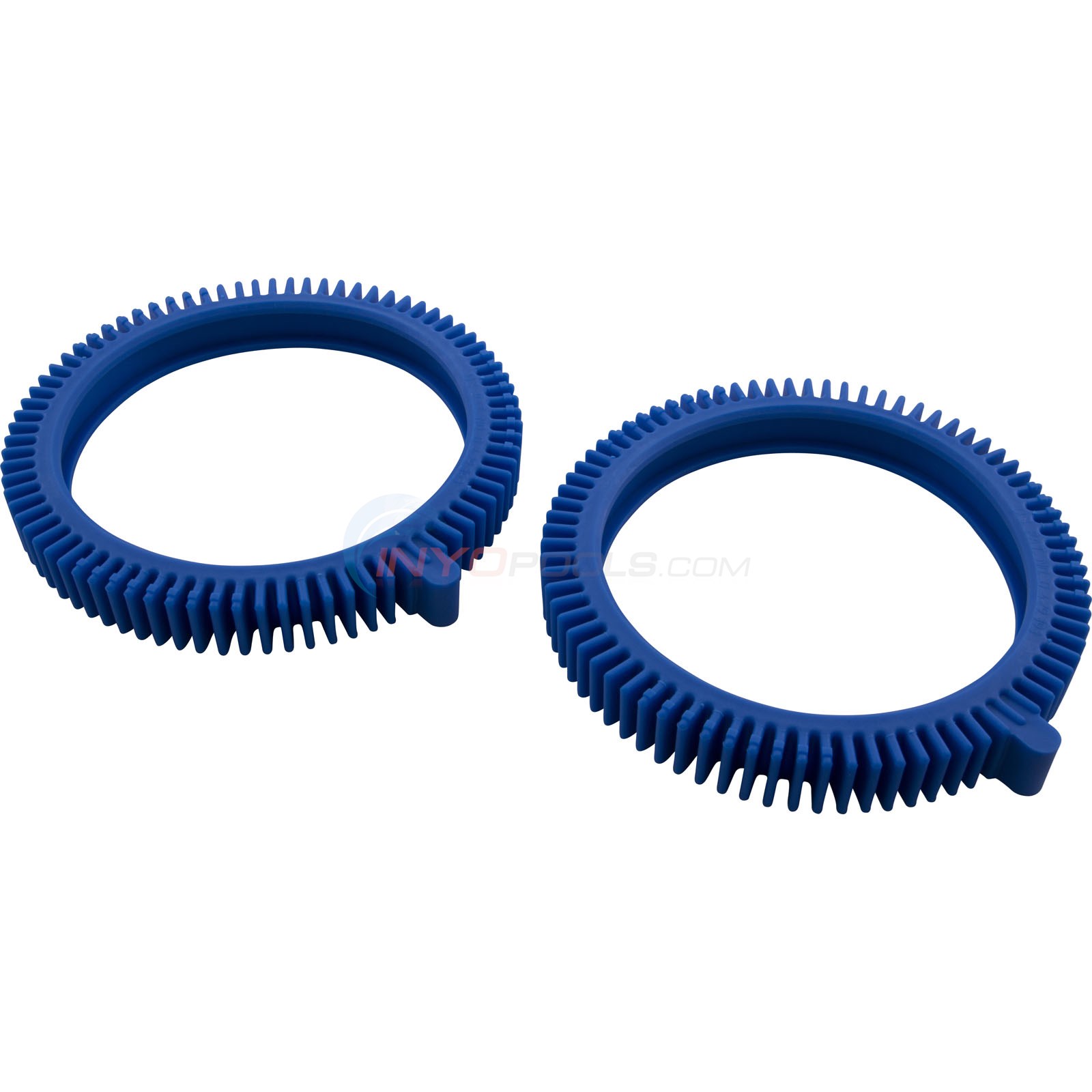 Pool Cleaner Front Tires for Fiberglass or Vinyl, Blue 2-pack ...