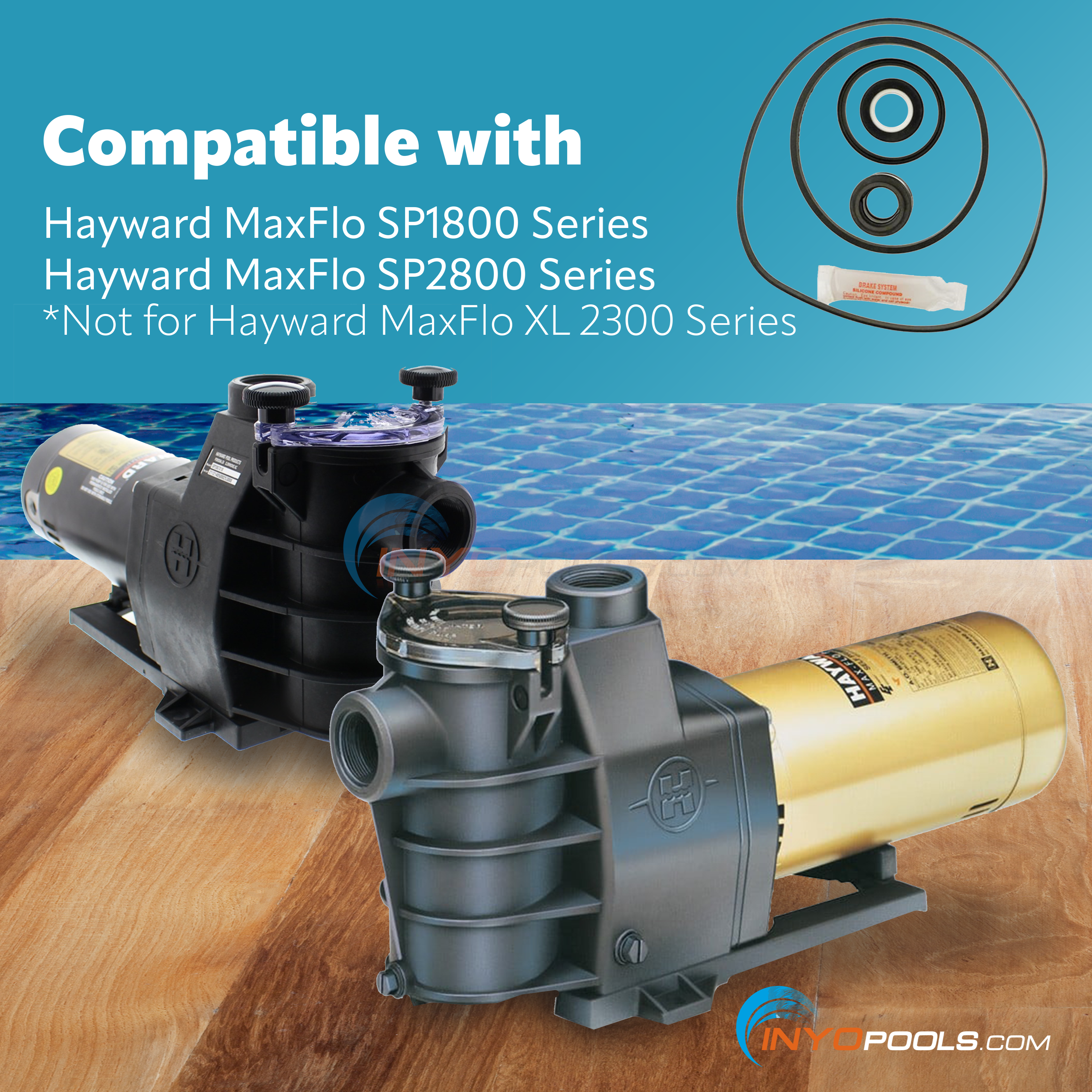 Hayward MaxFlo Pump Seal Kit | By Pureline | GOKIT1 - INYOPools.com