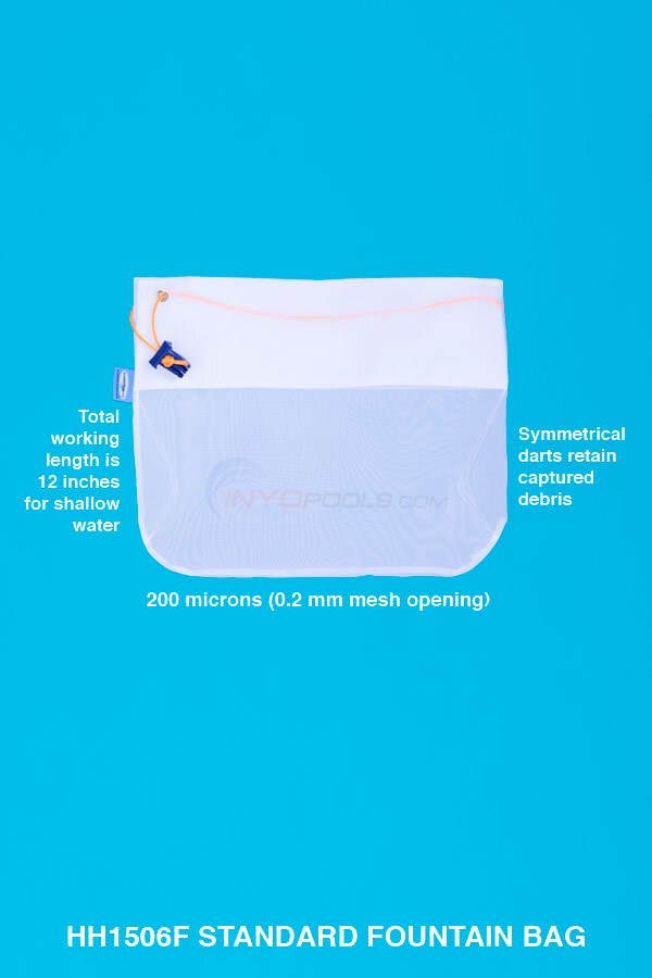 HammerHead Standard Mesh Short Debris Bag with Cleat, 200 Microns ...