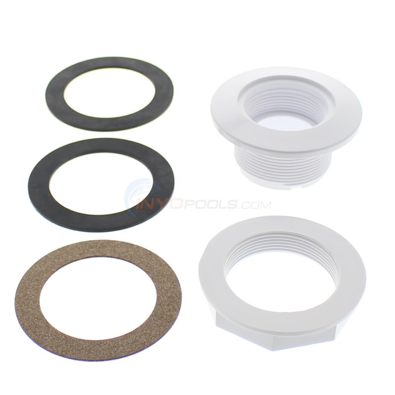 Hayward Inlet Fitting Return for Fiberglas or Vinyl Pool, with Gaskets ...