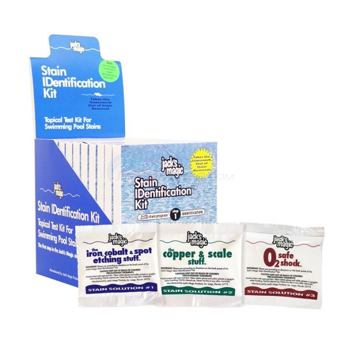 Jacks Magic STAIN ID KIT - JMSTAINID - INYOPools.com
