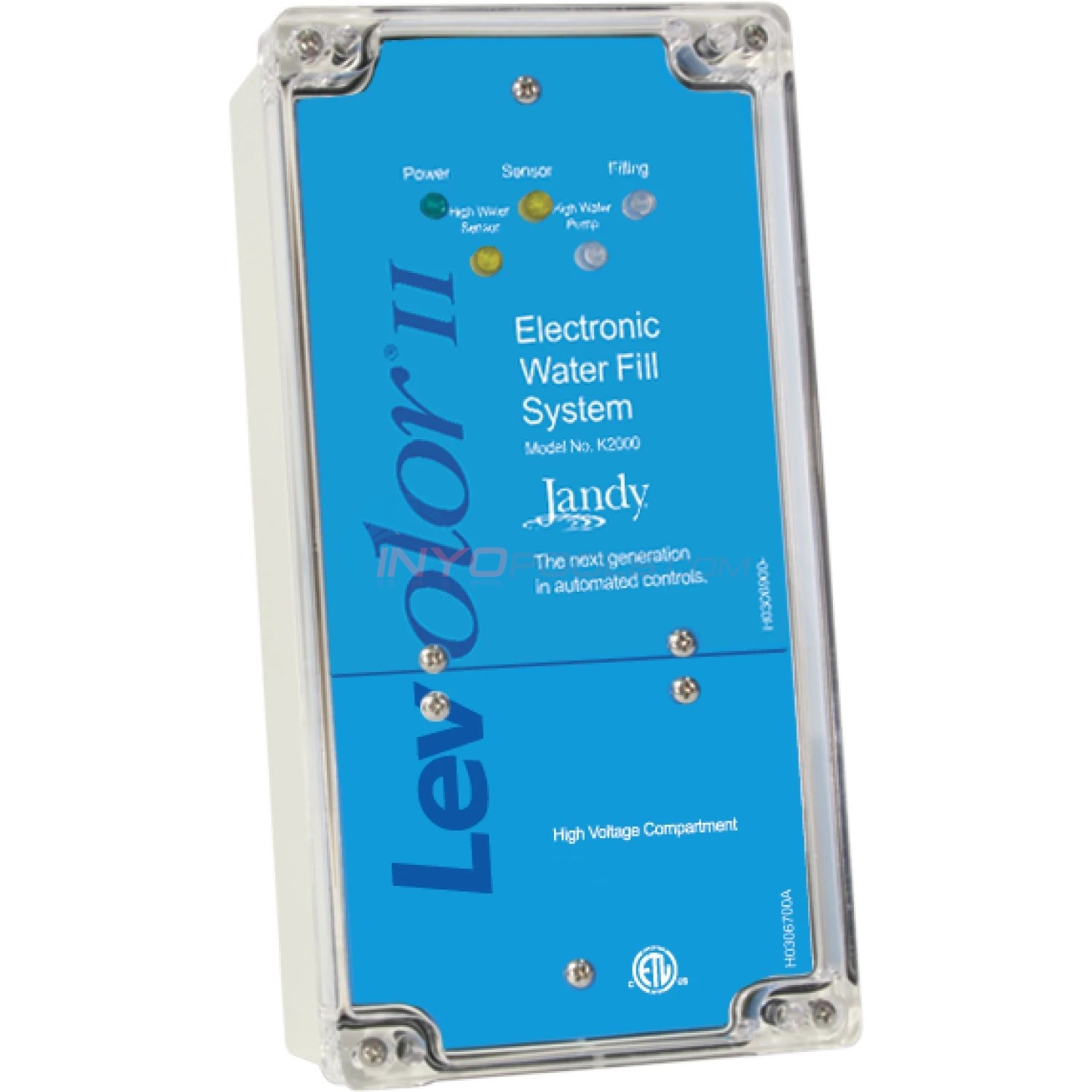 Jandy Levolor Pro Series 110/220 Volt Hi Lev Electronic Water Leveler ...