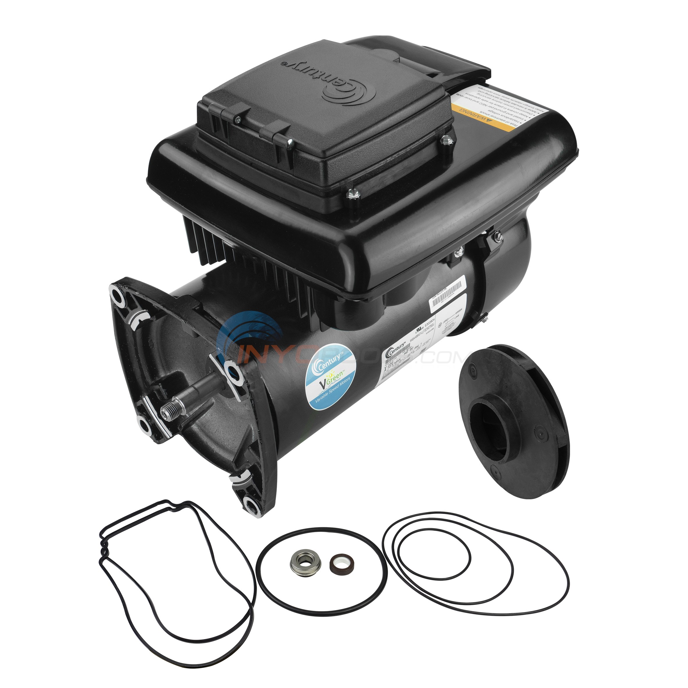 Pentair Whisperflo VS Motor Upgrade Kit - 2.7HP - MKIT32VS27 ...