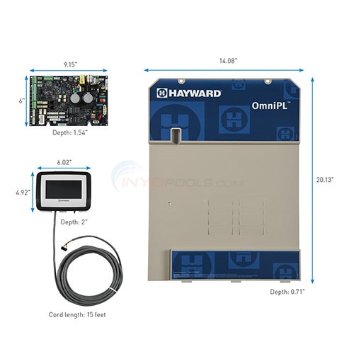 Hayward AquaLogic and ProLogic to OmniPL Retrofit Upgrade Kit with Web ...