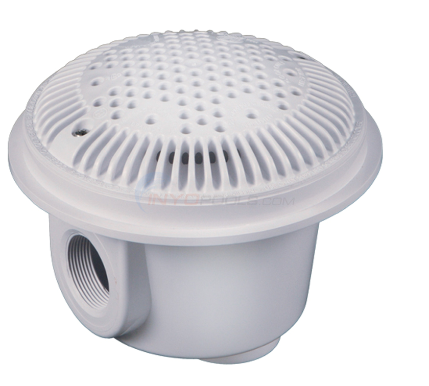 Outlet-dual Suction 2" (set Of 2) White, Ansi Ok (wg1054avpak2 ...