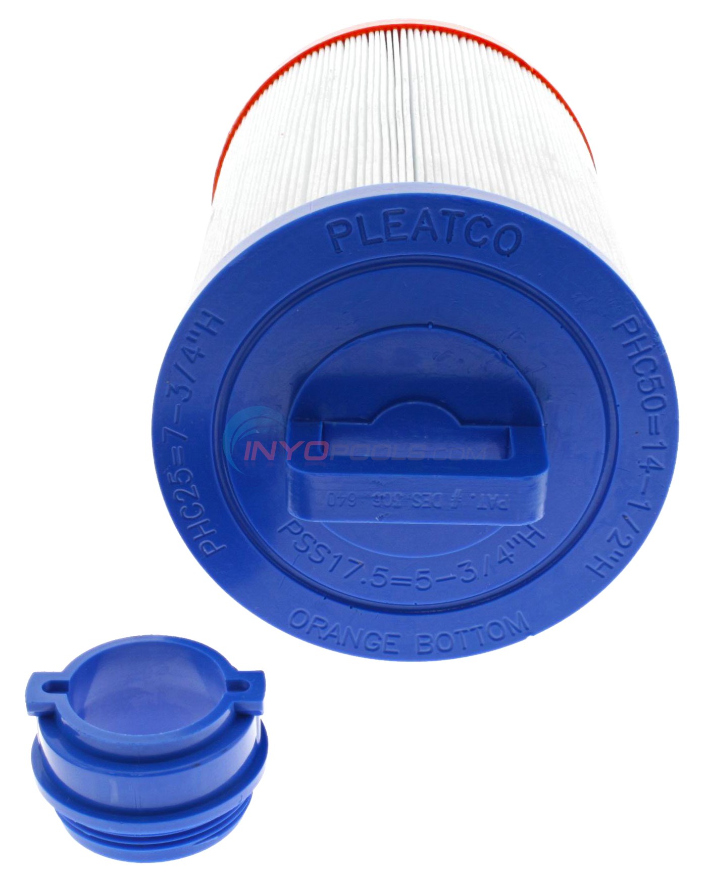 Filter, Cartridge 25 Sq Ft Posi-grip Handle, Pleatco (phc25 ...