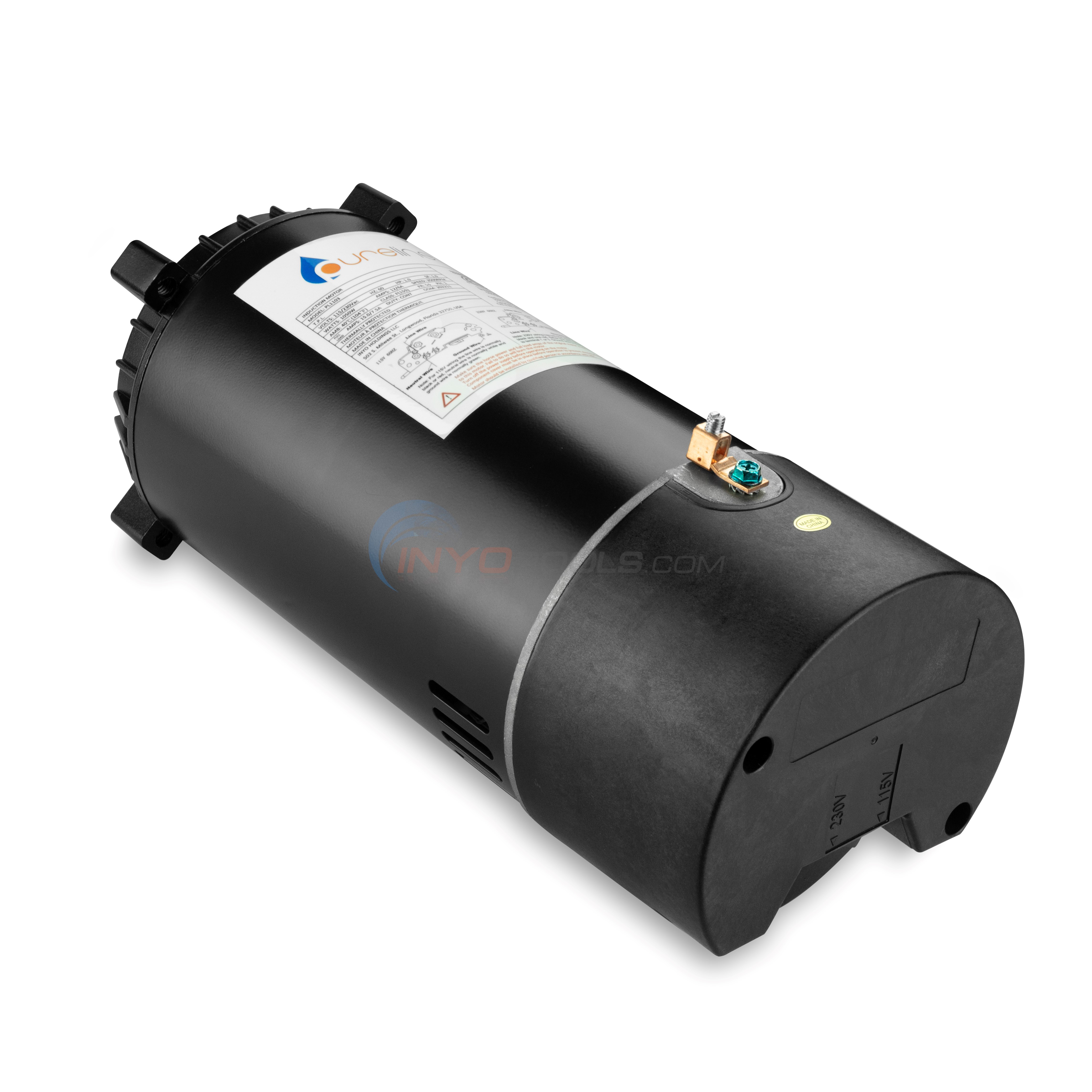 Pureline 1 HP Round Flange 56J Up Rate Motor | Replaces UST1102 ...