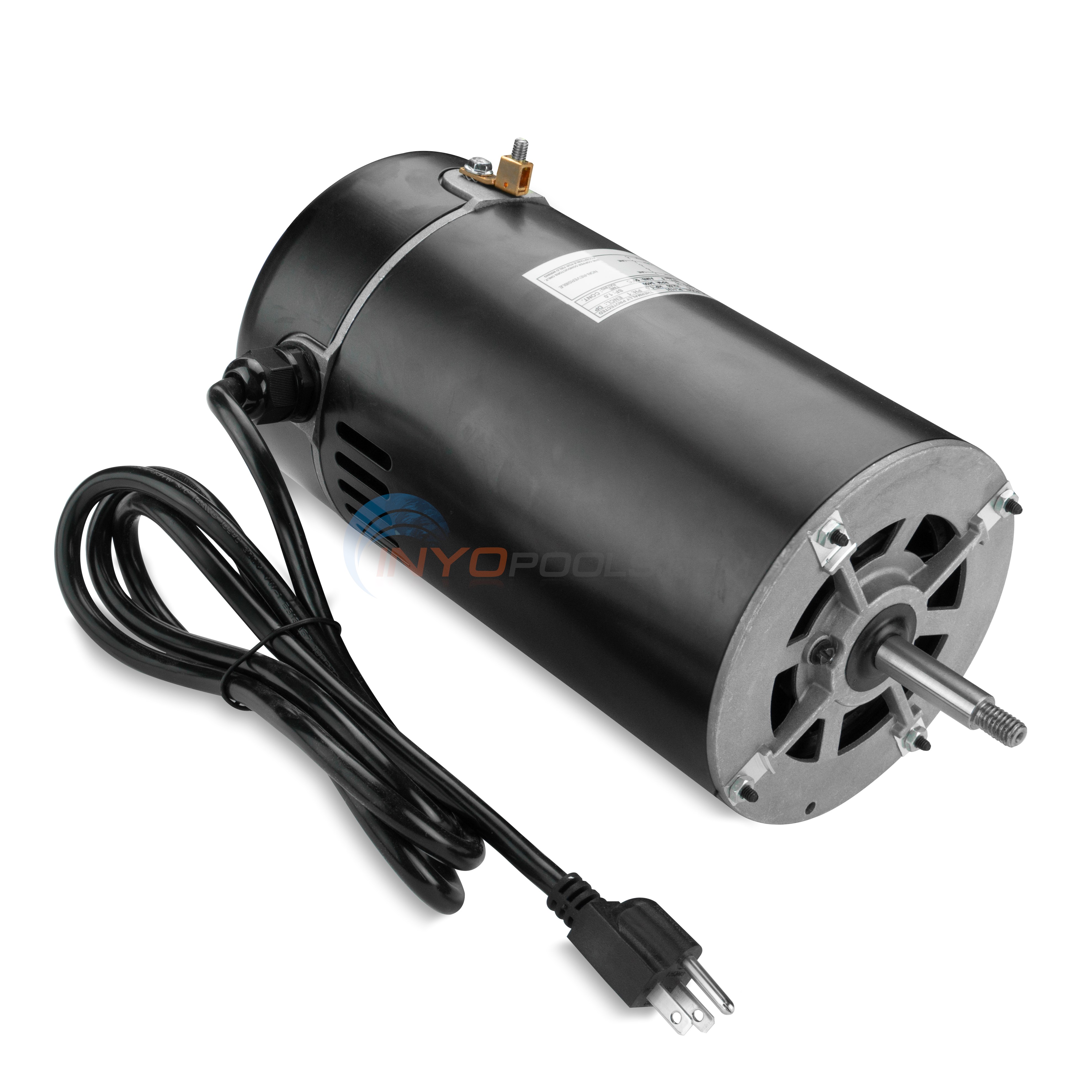 Pureline 1 H.P 115V Thru Bolt Motor No Base W/ Cord - PL1131 CLEARANCE ...