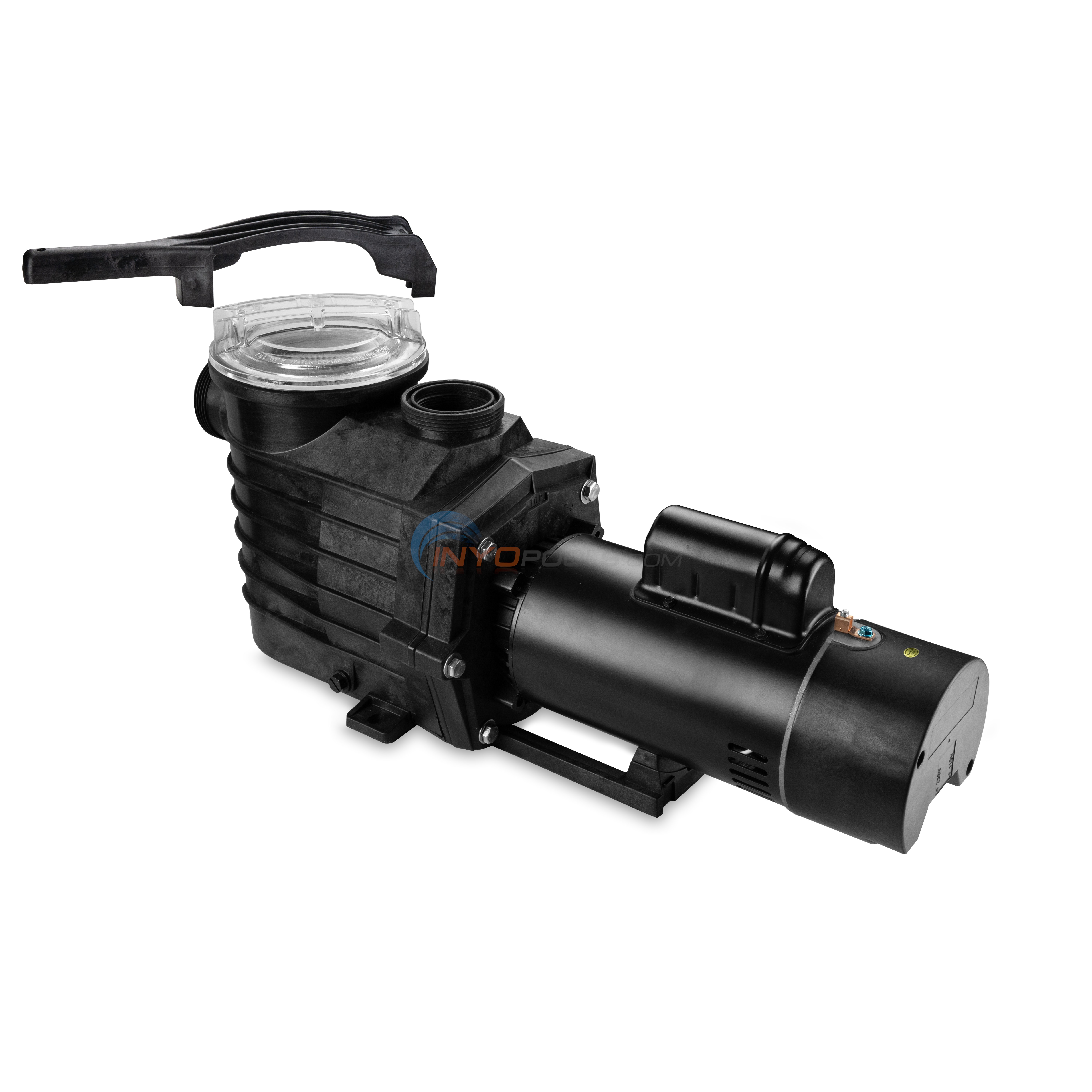 Pureline Prime Plus 2.0 HP Inground Pool Pump - Single Speed - 115/230V ...