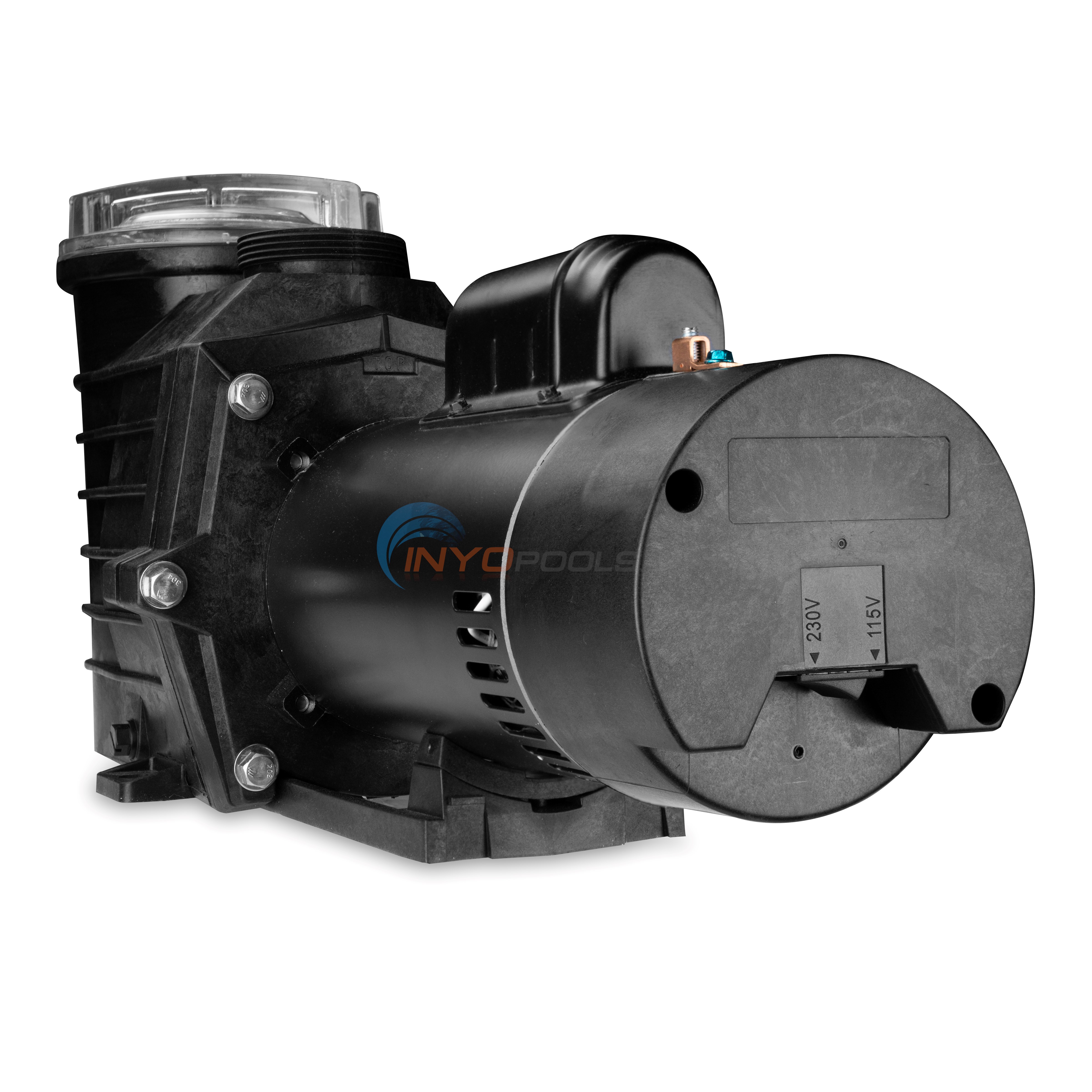 Pureline Prime Plus 2.0 HP Inground Pool Pump - Single Speed - 115/230V ...