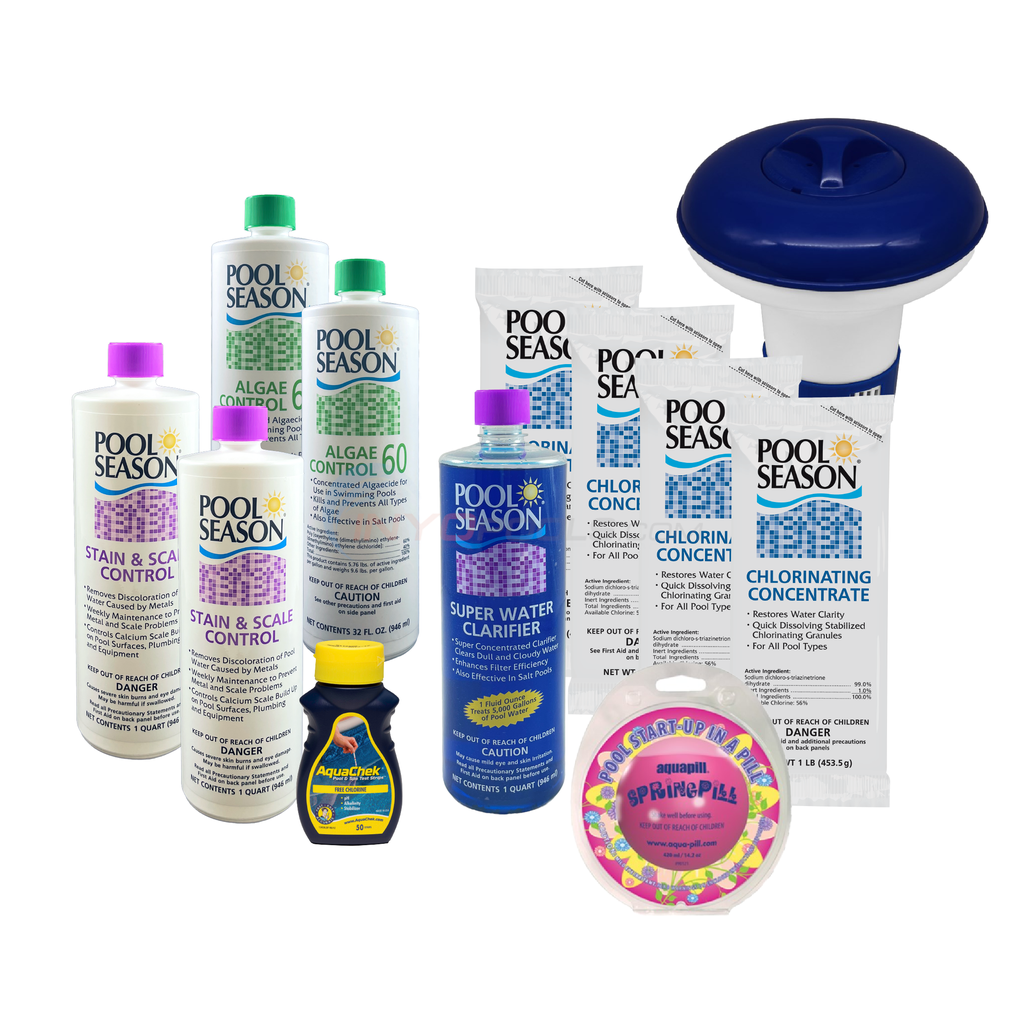 Pool Season Opening Kit For Pools Up To 30,000 Gallons - INYOPools.com