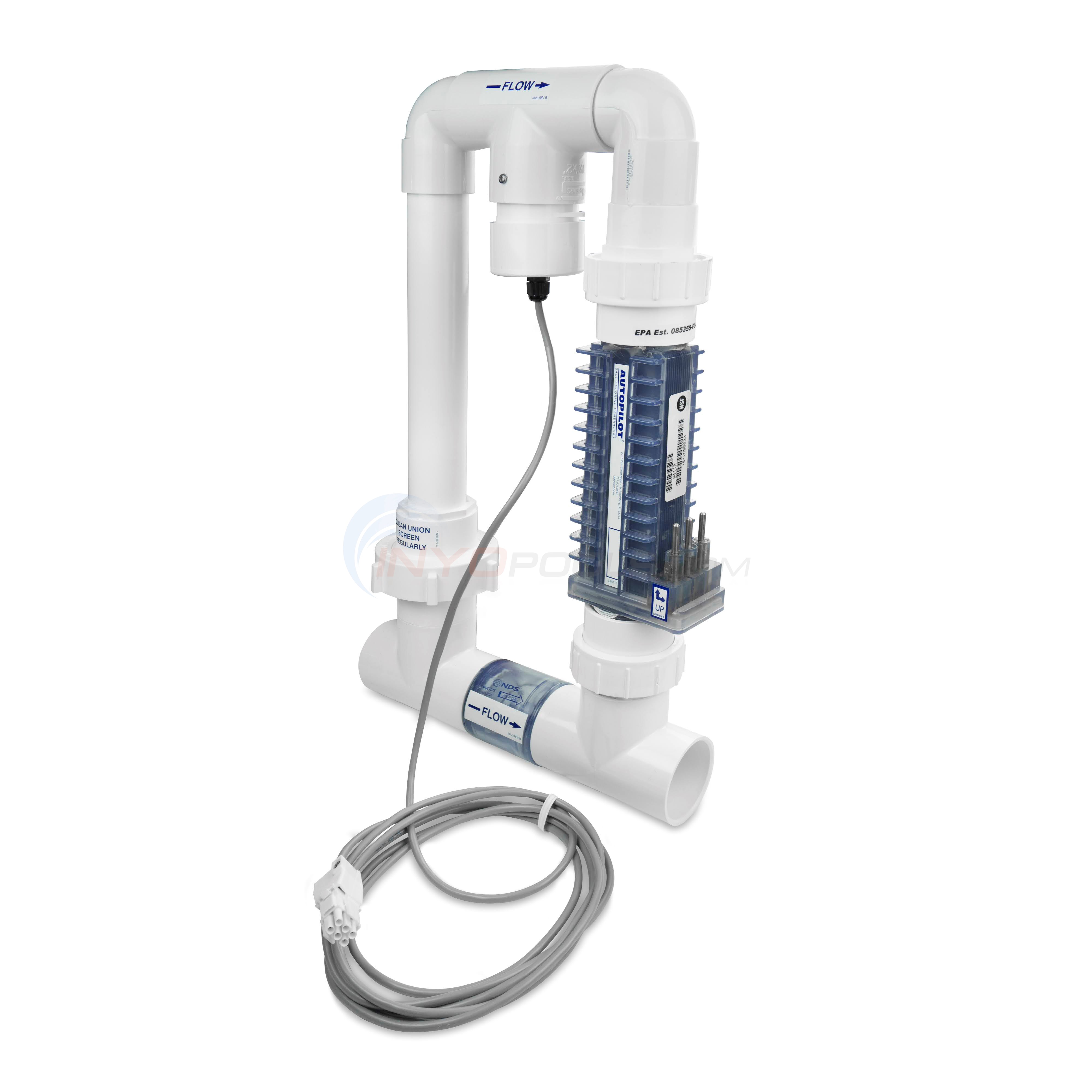 AutoPilot Manifold with PPC5 Cell and Base - PPM5 - INYOPools.com