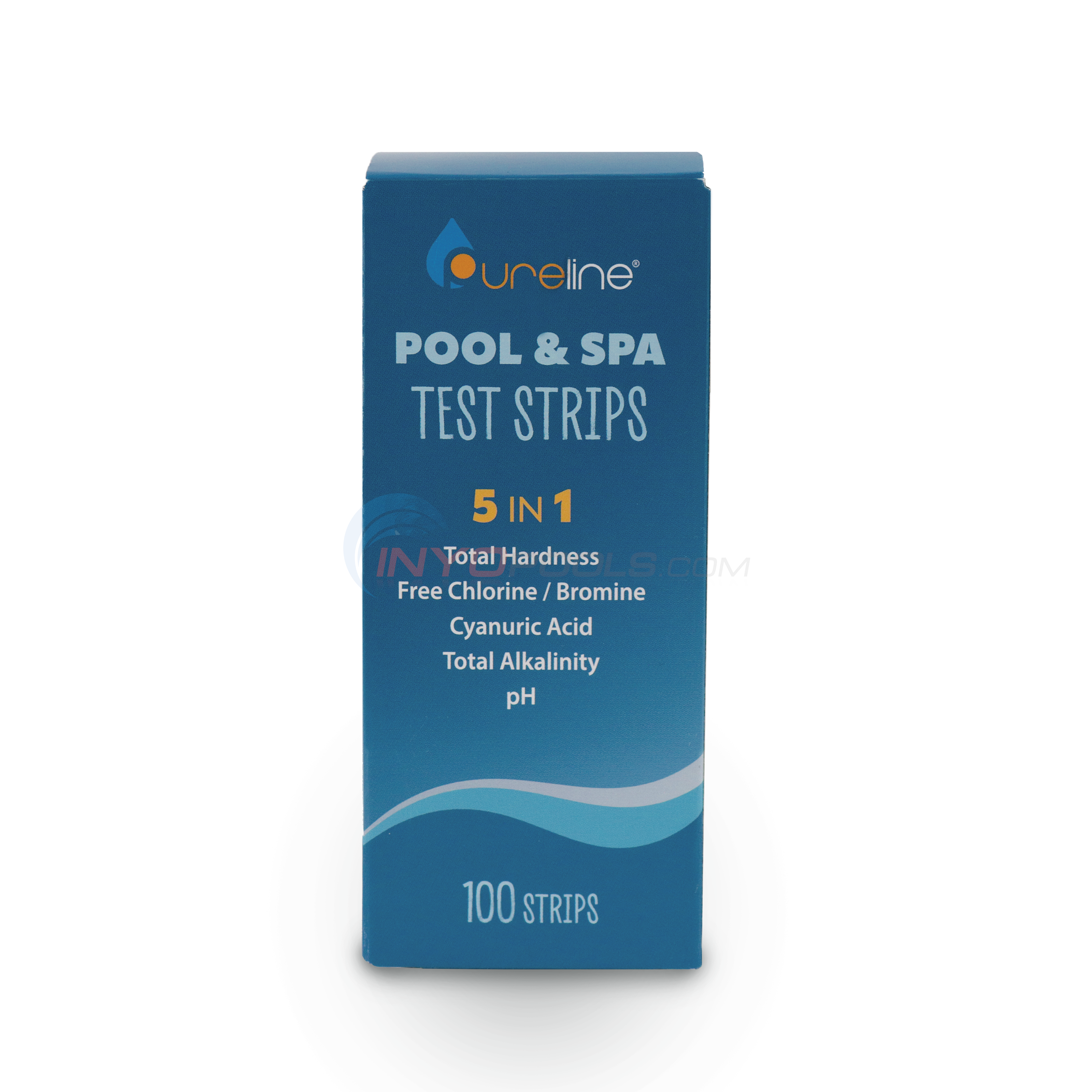 Pureline 5 Way Pool & Spa Test Strips | 100 Count | PL0085 - INYOPools.com