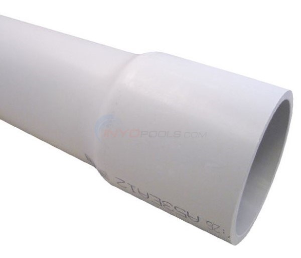 2-1/2" x 20' Bell End SCH 40 PVC Pipe - AAA-56-4170 - INYOPools.com