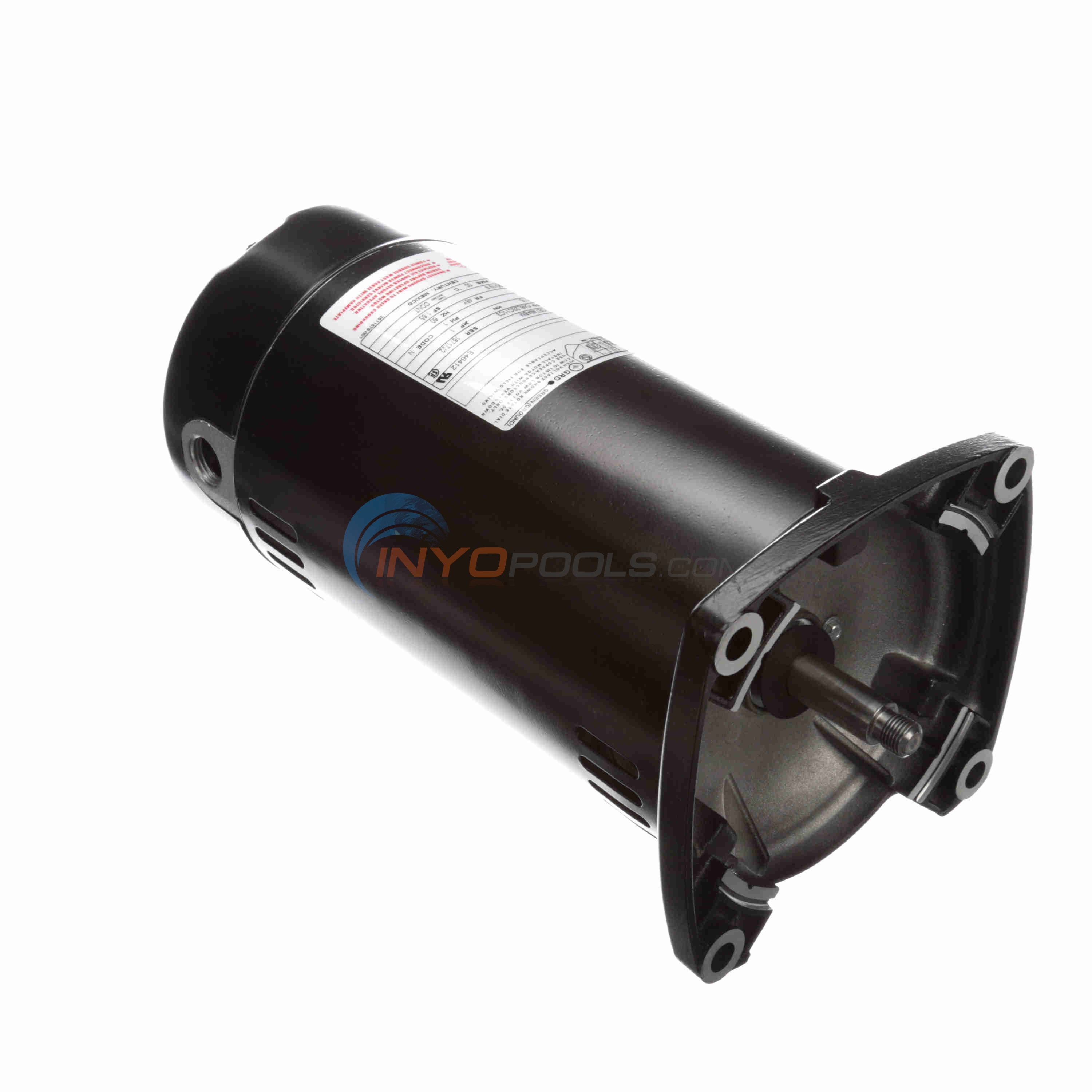 Century 1.0 HP Jet Pump Motor, 1 phase, 3600 RPM, 230/115 V, 48Y Frame ...