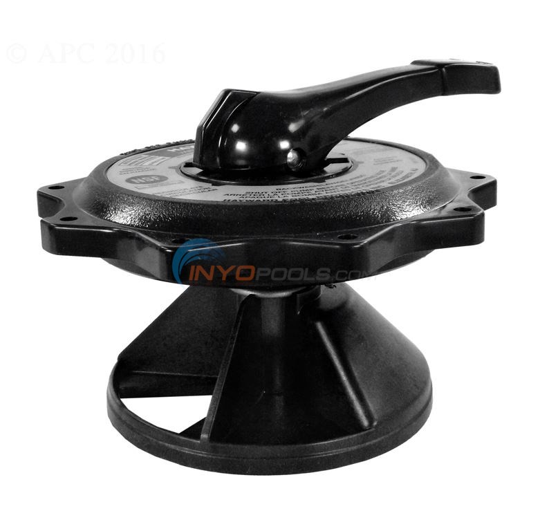 Hayward SP0715 2" Vari-Flo Valve Lid Assembly (Color Black) - INYOPools.com