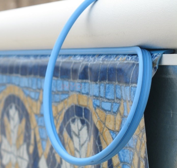 Pool Liner Lock, Blue, for Inground or Above Ground Beaded Pool Liner ...