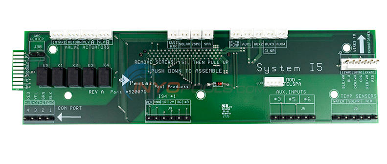 Pentair PCB i5 PERSONALITY (#N/A) - 520265 - INYOPools.com