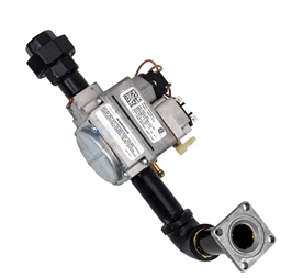 Raypak Gas Valve Kit with Partial Gas Line - 018870F - INYOPools.com