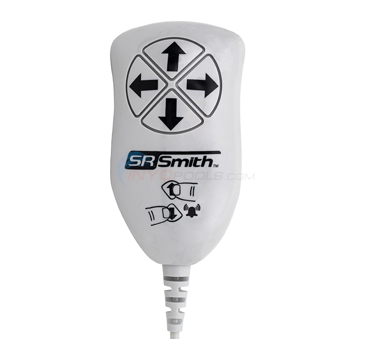 Linak 4 Button Hand Controller for SR Smith Pool Lift - 100-4300-R ...