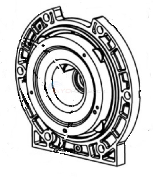 Hayward Tristar XL HCP3000 Series Pump Seal Plate - HCXP3000E ...