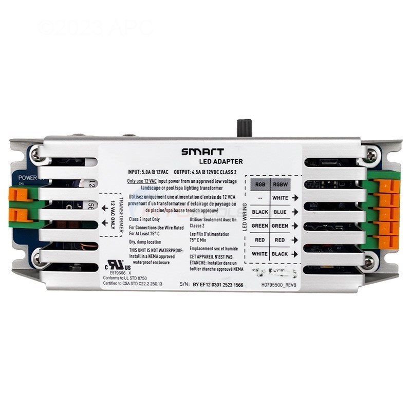 LED Pool Light Universal Control Adapter, 60 Watt - PL9802 - INYOPools.com