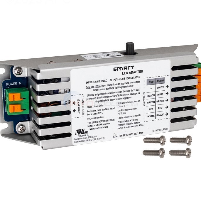 LED Pool Light Universal Control Adapter, 60 Watt - PL9802 - INYOPools.com