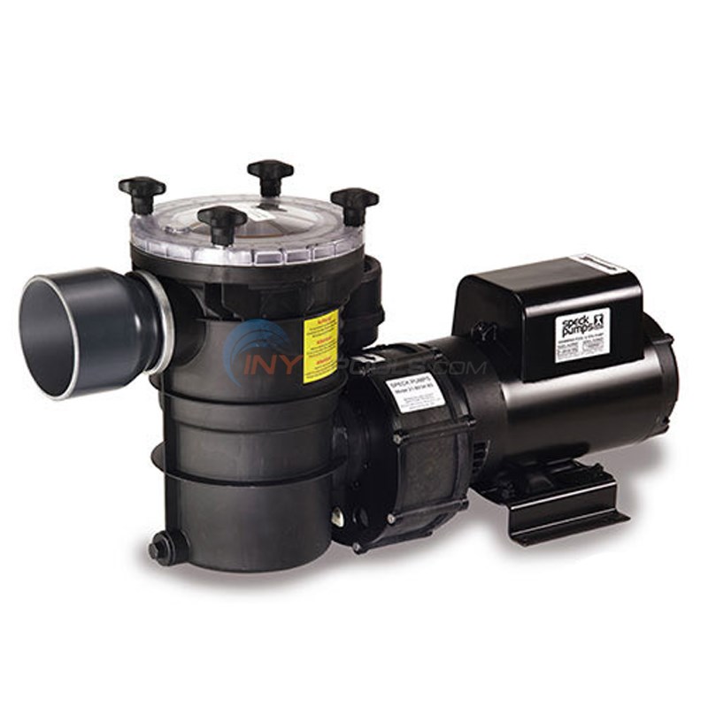 Speck 21-80 4 HP 3 Phase Special App. Pool Pump (21-80/33 BS (Self ...