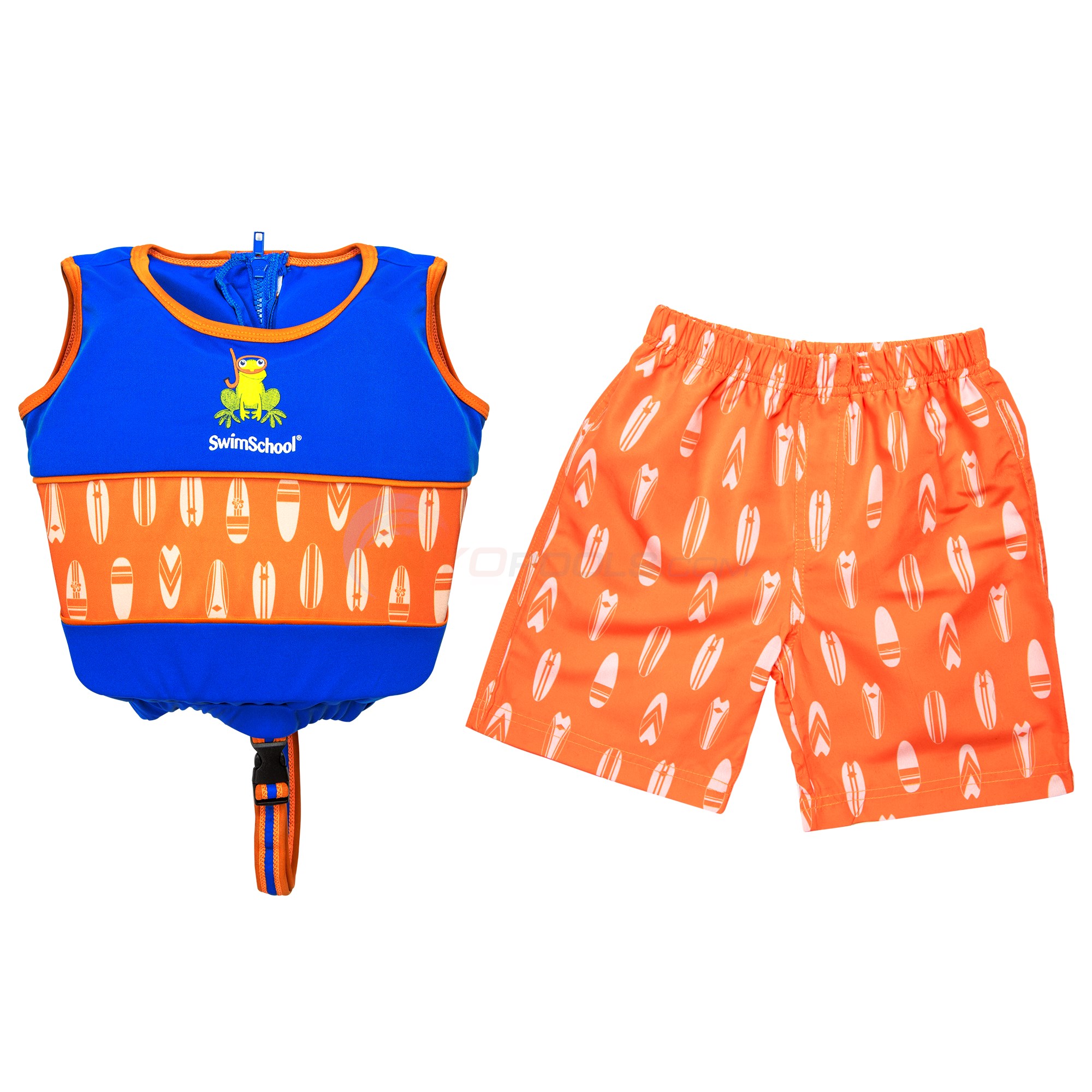 Aqua Leisure 2-Piece Swim Trainer Small to Medium - Blue - INYOPools.com