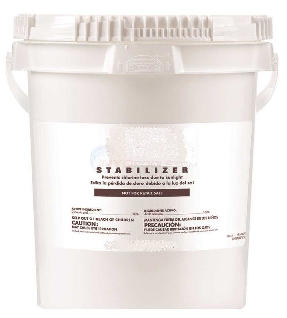 Swimming Pool Cyanuric Acid (Stabilizer), 50 Lb. Pail - WB605IMP ...