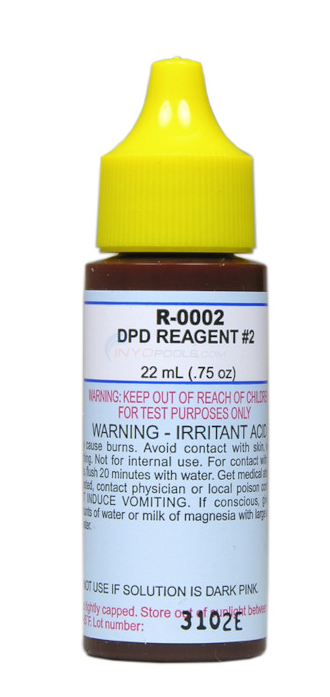 Taylor Reagent REAGENT #2 DPD 3/4 OZ - R-0002-A - INYOPools.com