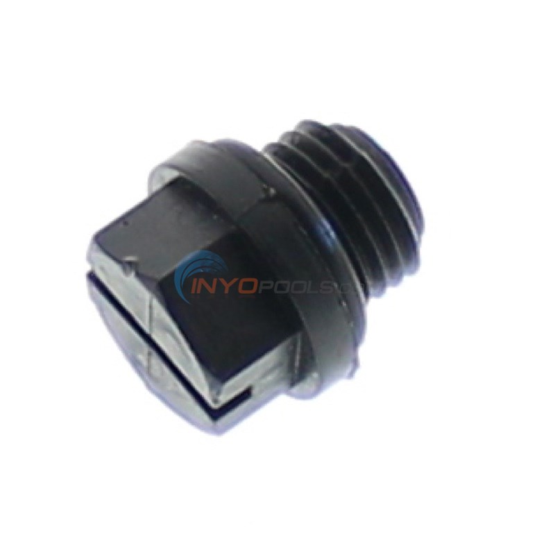 A&M Industries Plug, Poly, 1/4" Mpt (3f14) - TP4004PP - INYOPools.com