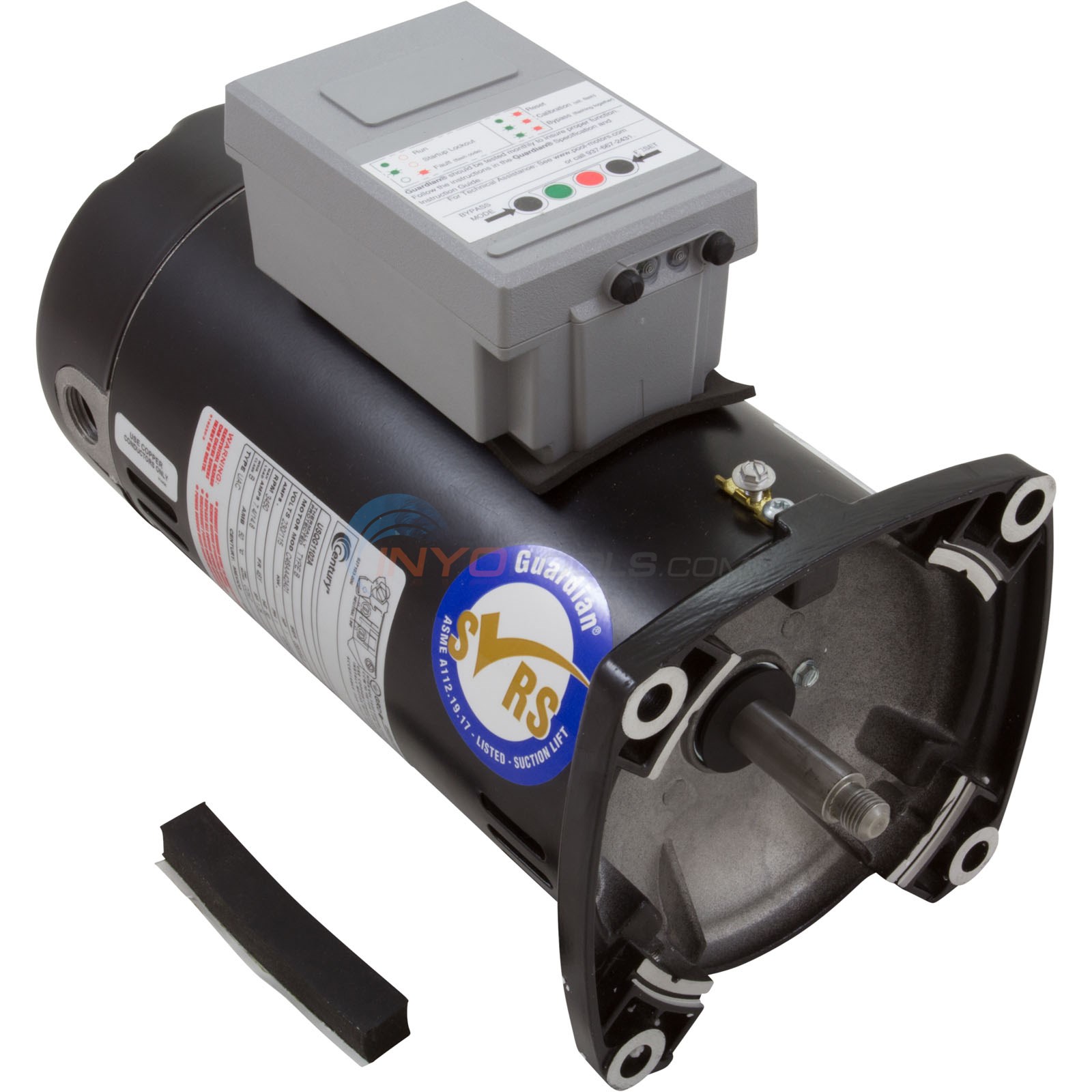 Century (A. O. Smith) SVRS Guardian Pool Pump Motor, 1 HP, 1 Ph, 60 Hz ...
