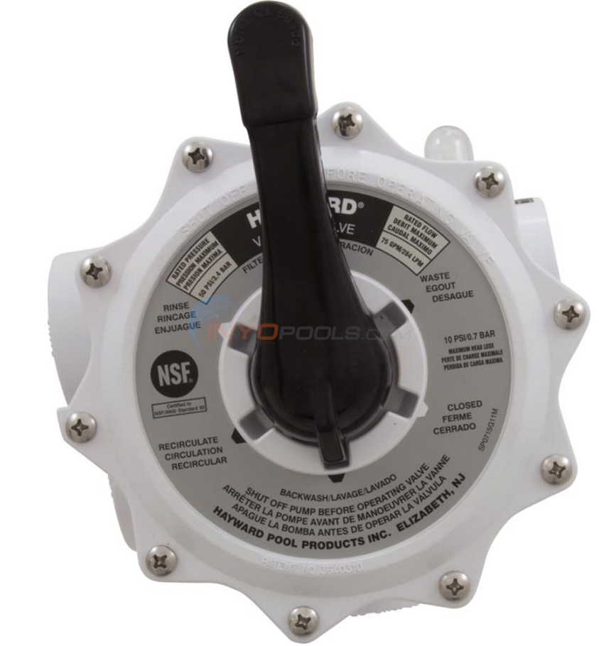 Hayward Universal Vari-Flo Multiport Valve, 2" - SP0715XALL - INYOPools.com