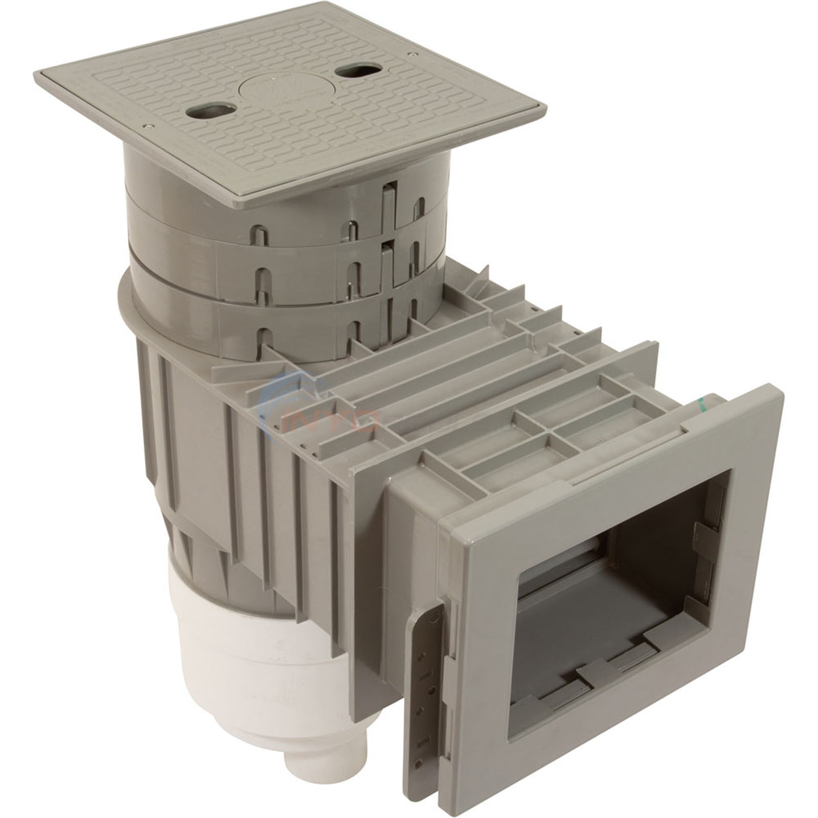 Waterway Renegade Complete Skimmer - Gray 2" Ports Fiberglass ...