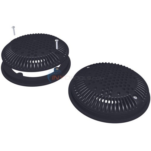 Hayward Round Cover with Frame For Dual Suction Flow Drain, 8" Diameter ...
