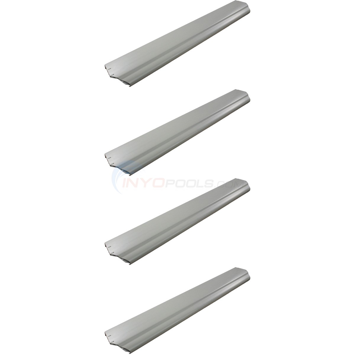 Wilbar Top Ledge Transition Barrier Reef Champagne 58-9/16" Resin (4 ...
