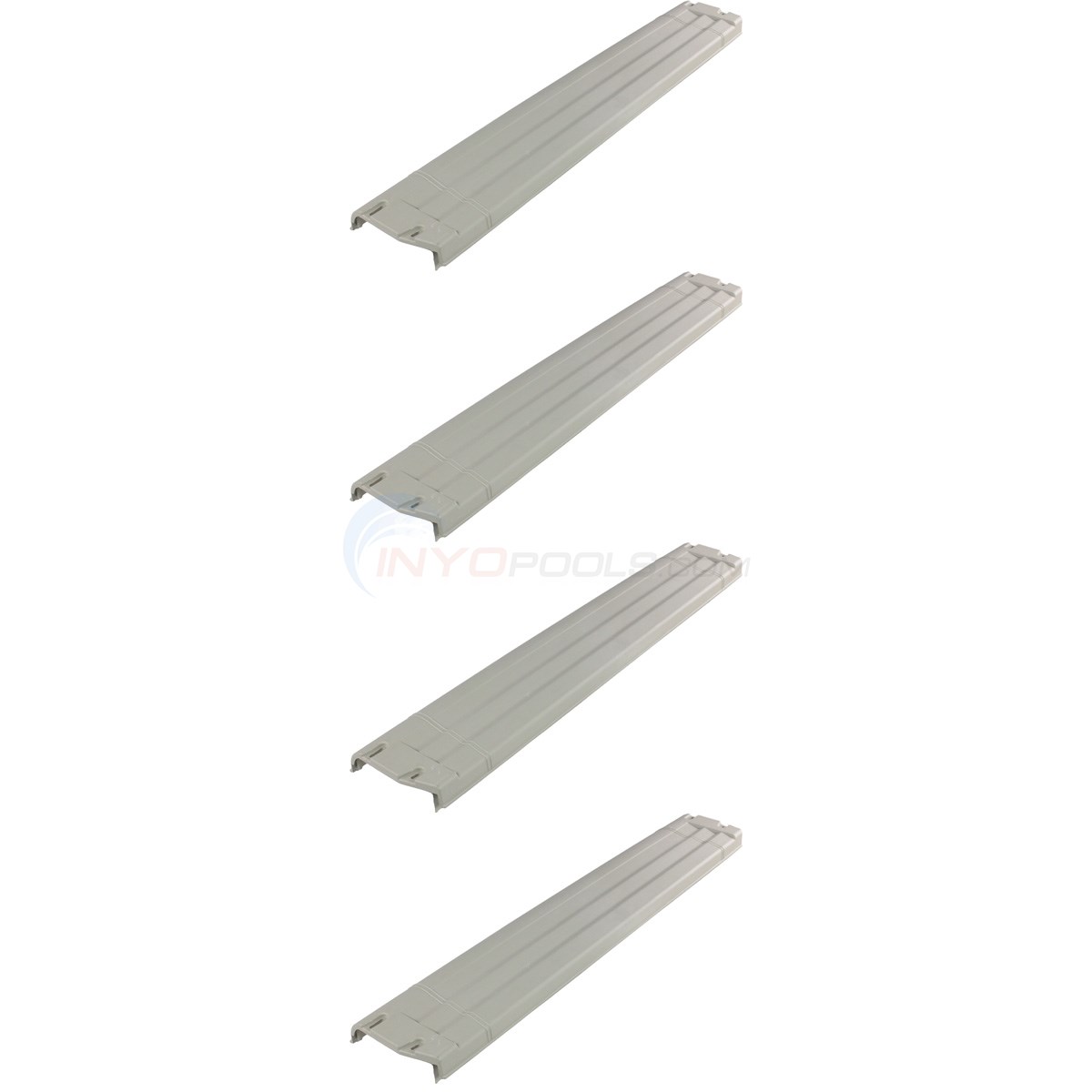 Top Rail 8" Resin Straight Side for Morada Pools (4 PACK) - INYOPools.com