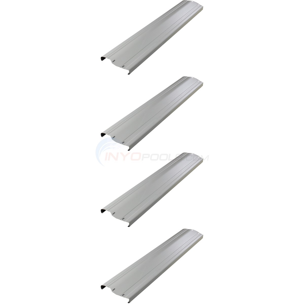 Wilbar Opera Top Rail 8" Sand (4-PACK) - 21631-PACK4 - INYOPools.com