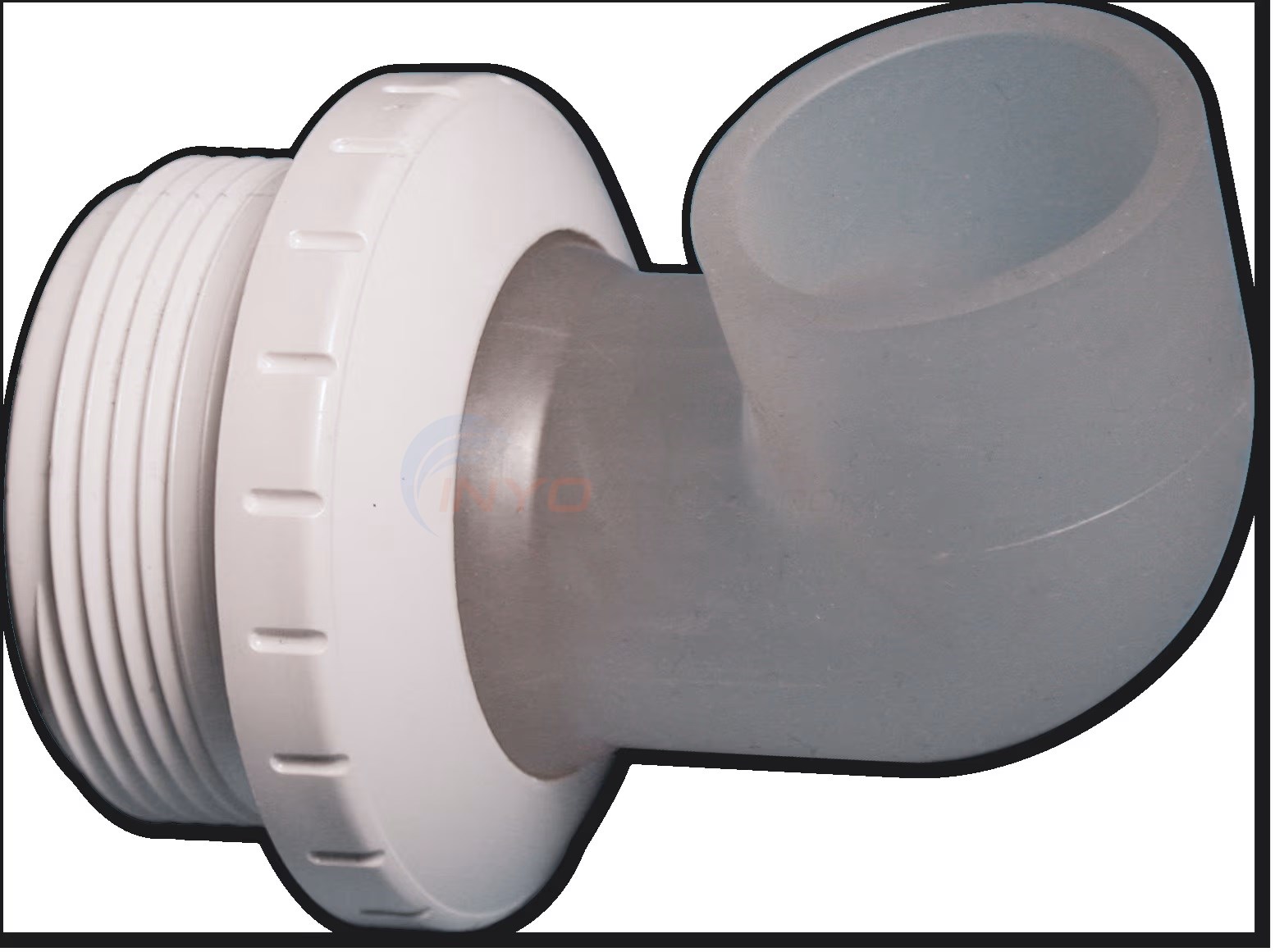 Waterway Threaded Eyeball Fitting, 1-1/2" MPT x 1" 90 Degree Return Eye ...