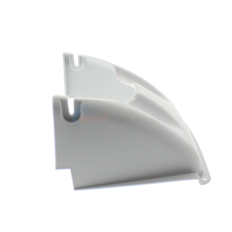 Wilbar Top Cap Support Curved Pewter Gray (16 Pack) - INYOPools.com