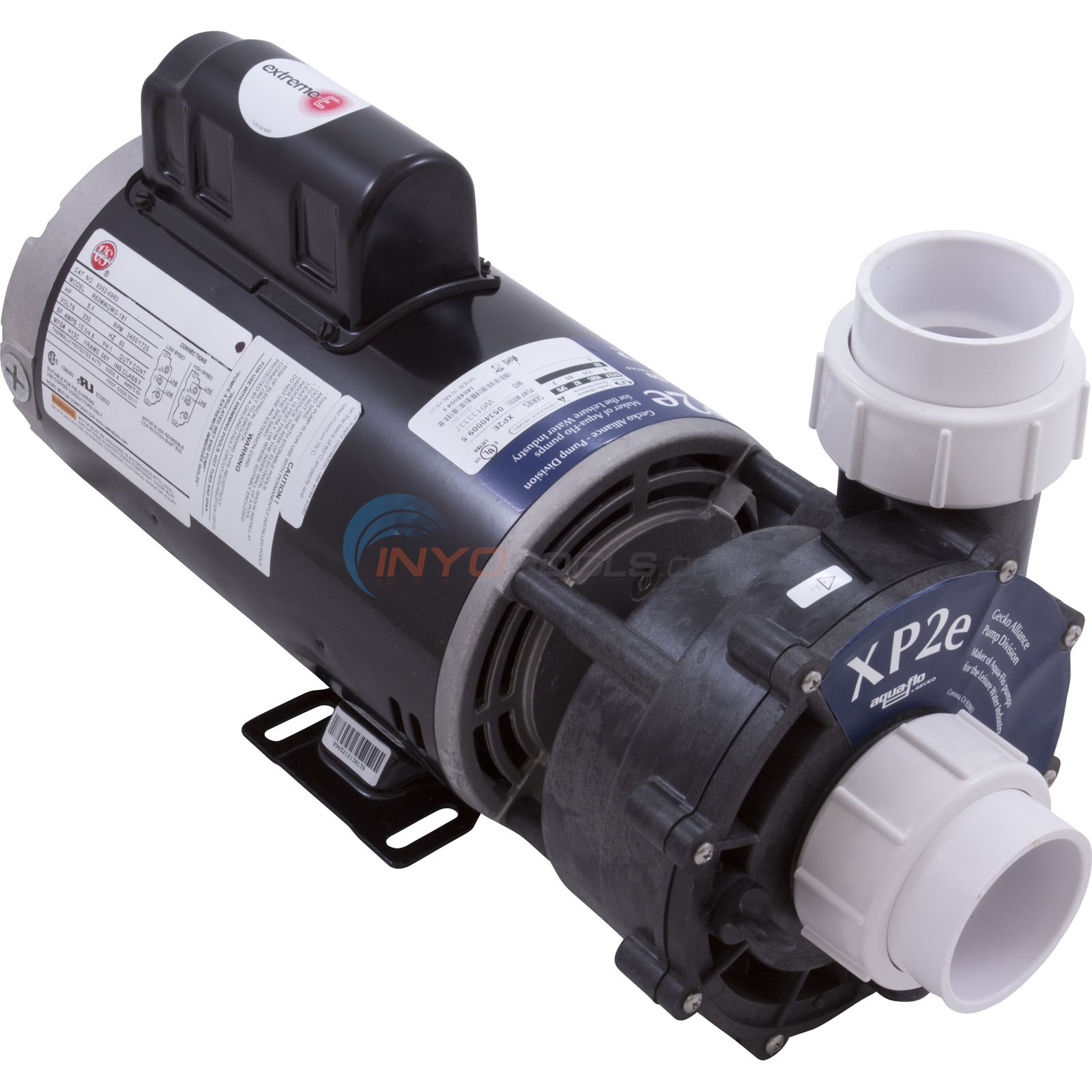 Gecko Alliance Flo-Master XP2E Series 4 HP, 230V, 2-Speed, 56Y, 2 ...