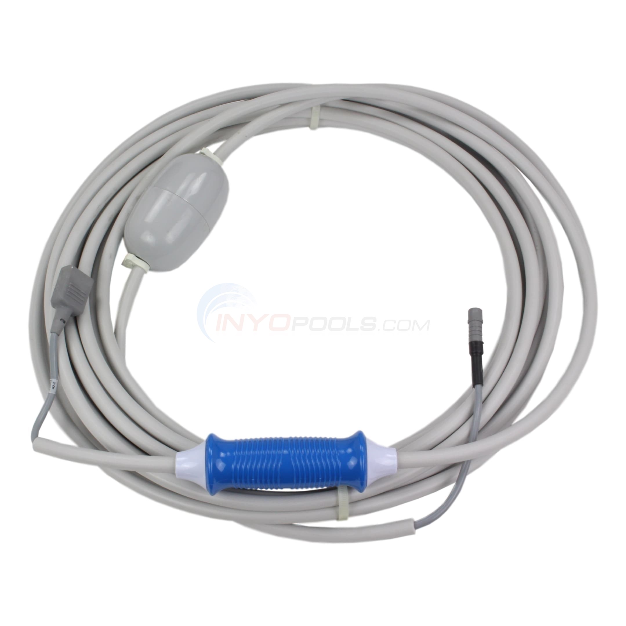 Cable Assembly, 2C-50, 17AWG, Gray, LDP, 2PRM, Float, Pigtail, Swivel ...