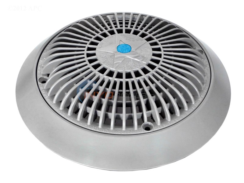 AquaStar 8" Star Anti-Entrapment Cover and Frame - Light Gray ...