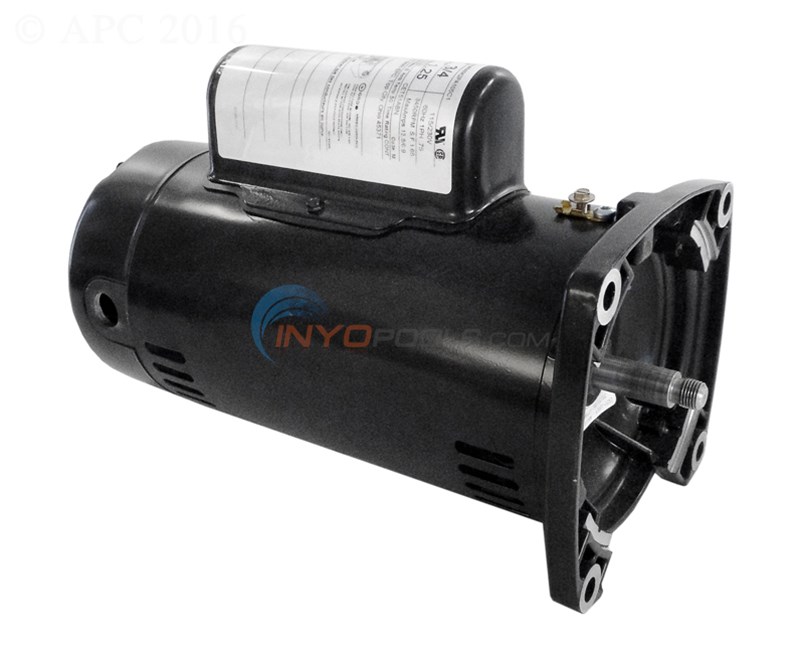 Sta-Rite 2.0 HP Square Flange 48Y Dual Speed Up Rate Motor - AE100GLLY ...
