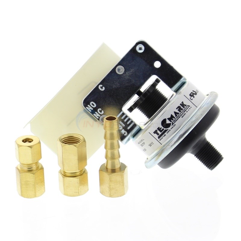 Pressure Switch, 25A, w/adapters - 3925 - INYOPools.com