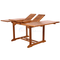Java Teak Butterfly Extension Table - TD72 - INYOPools.com